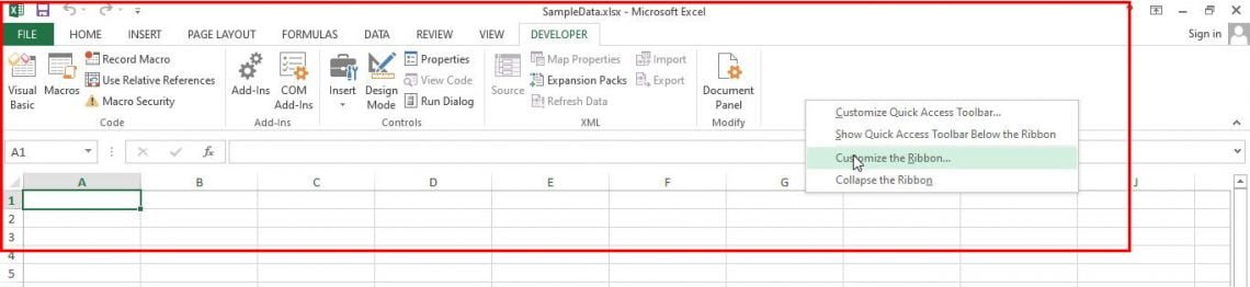 How to insert checkbox in Excel? - MacrosInExcel.com